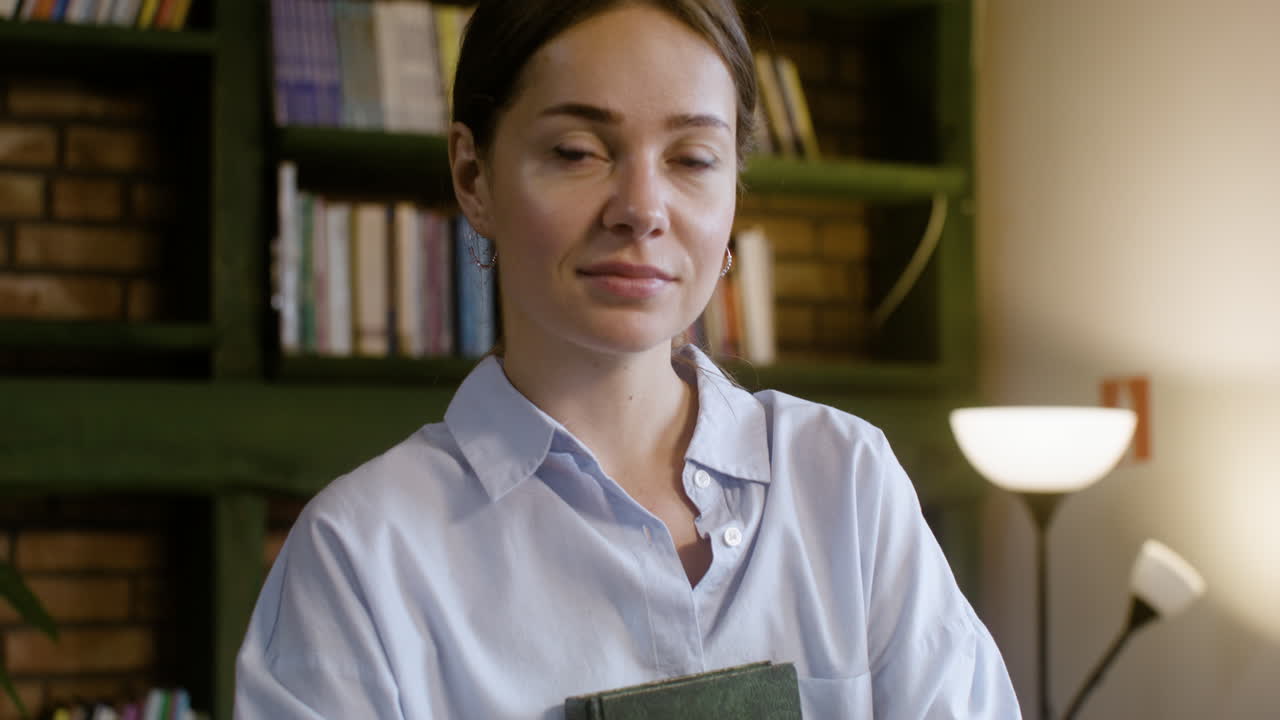 Free stock video - Closeup of christian teacher holding the holy book ...