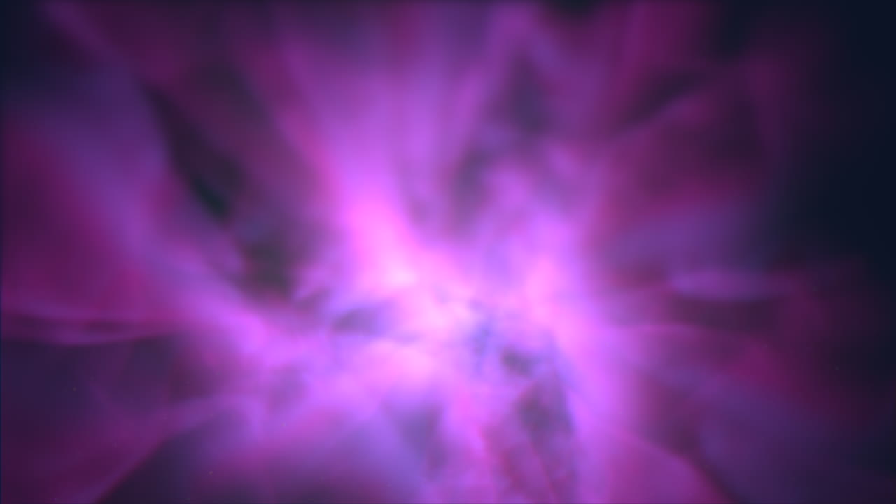 Premium stock video - A purple light in the dark