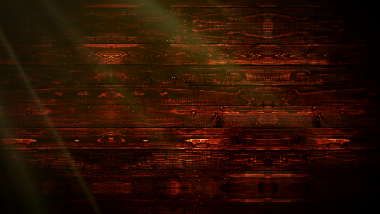 Premium stock video - Wood texture with sun rays effect