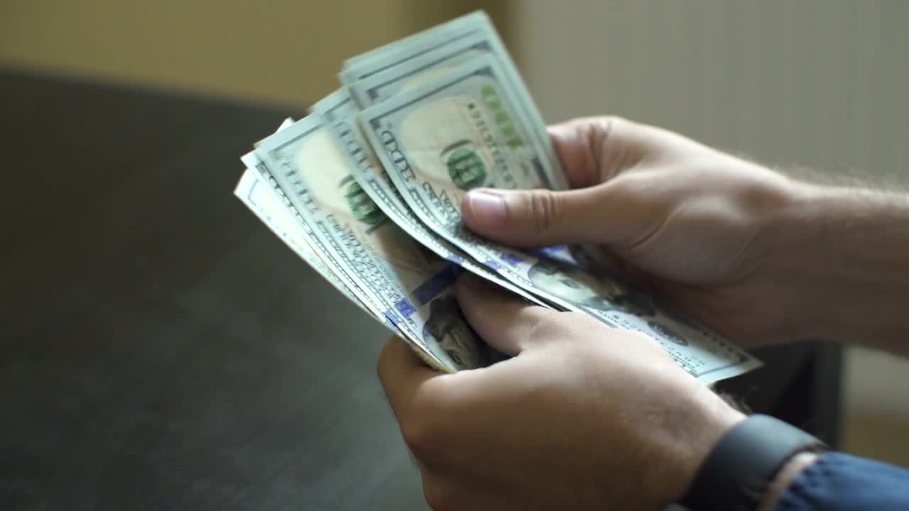 Paying Or Counting Money. Perfect For Any Financial, Commercial ...