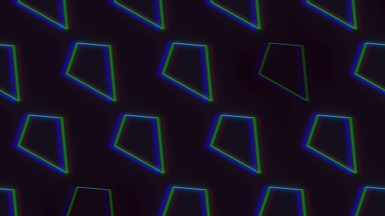 Premium stock video - Retro pattern with diamond in rows and glitch ...