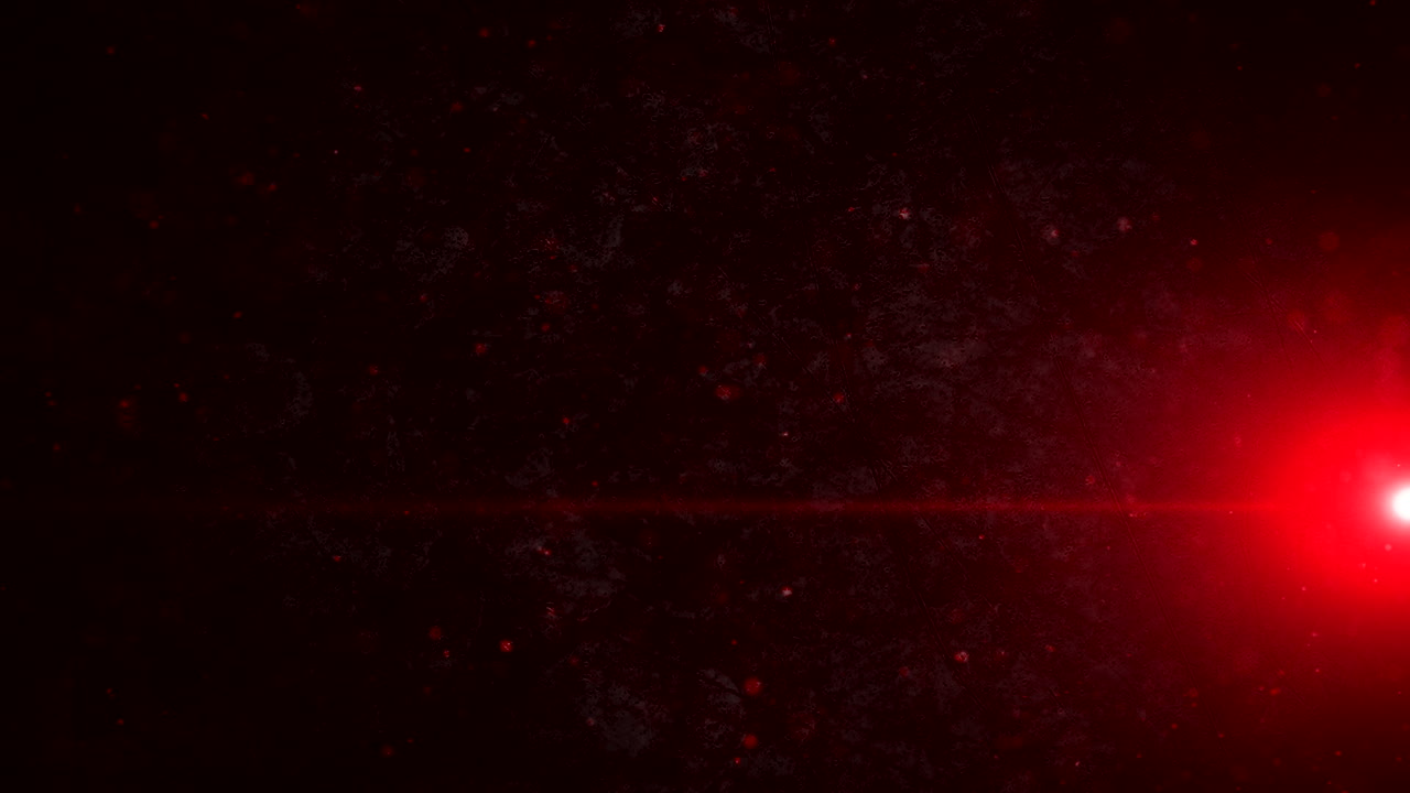 Premium stock video - Red light of star and dust in dark space