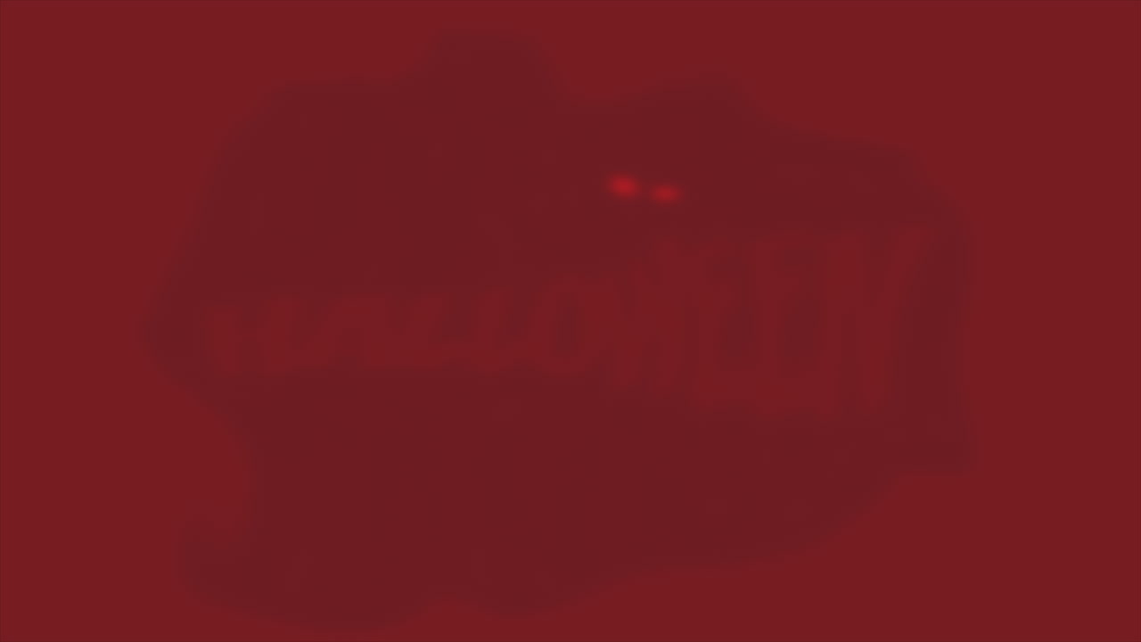 Premium stock video - Halloween with mystical frame and ghost on red ...