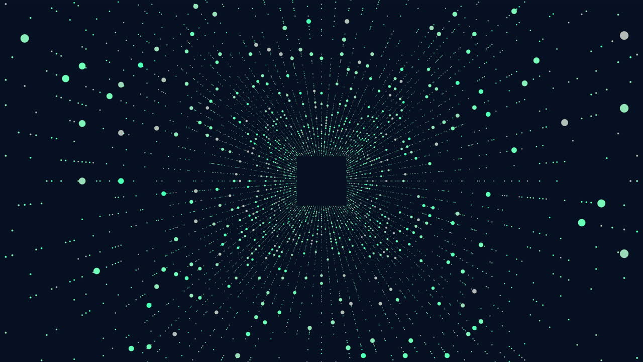 Premium stock video - Vertigo rainbow futuristic neon cube with lines ...