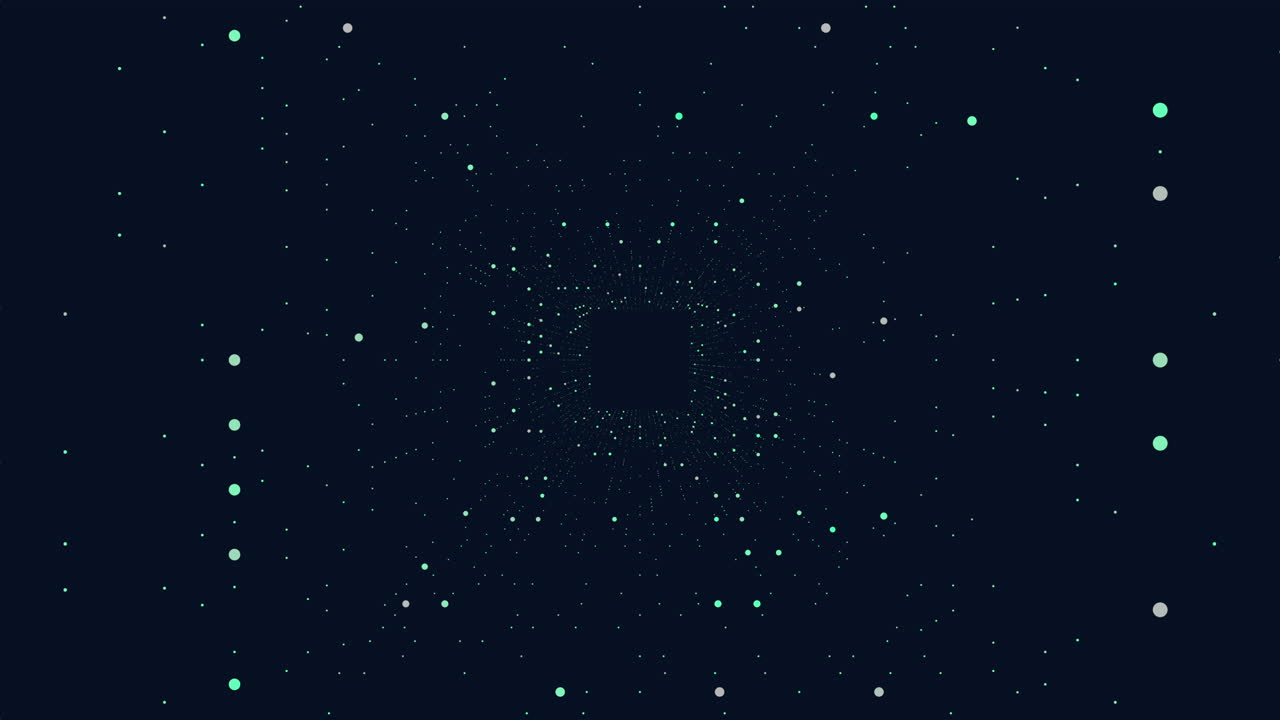 Premium stock video - Vertigo rainbow futuristic neon cube with lines ...