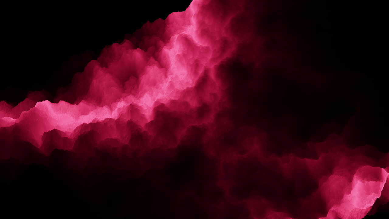 Premium stock video - Flowing dark mystical red storm clouds on black ...