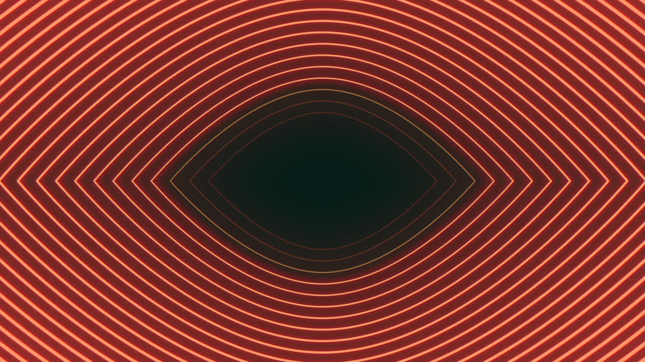 Premium stock video - Red neon lines pattern on black gradient 1