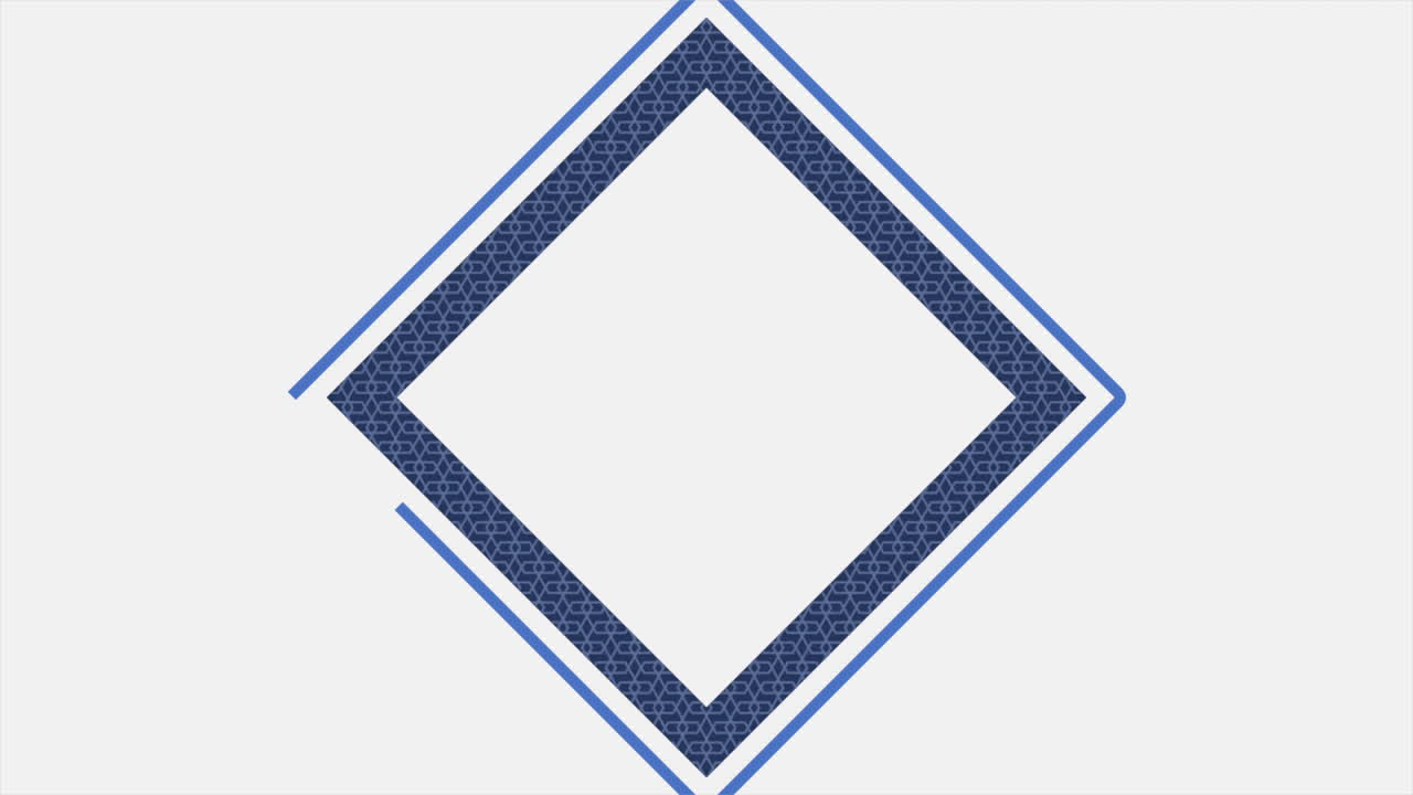 Premium stock video - Blue squares pattern