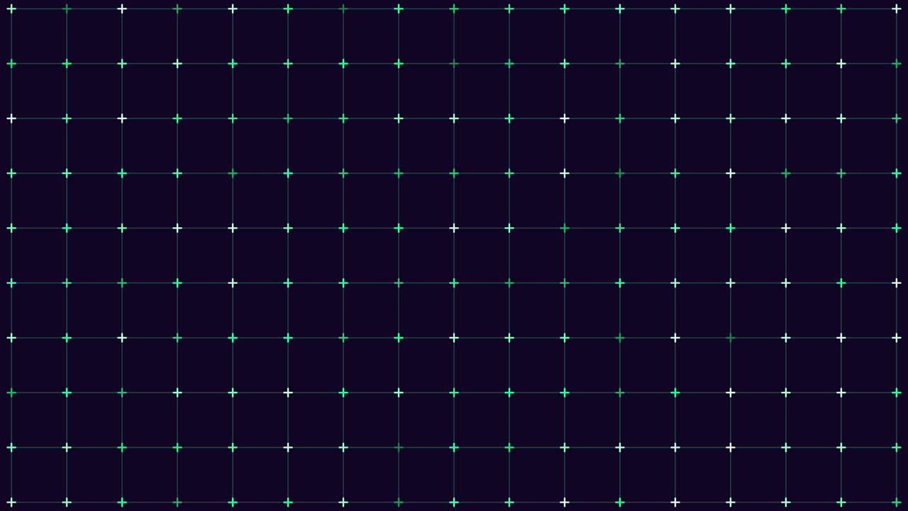 Premium stock video - Colorful crosses grid with neon color 4