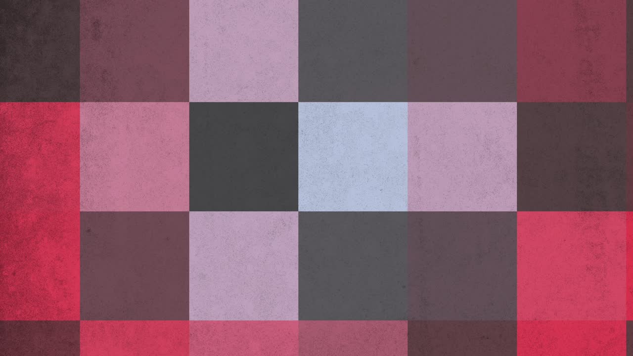 Premium stock video - Colorful pixels pattern in 8 bit of architecture