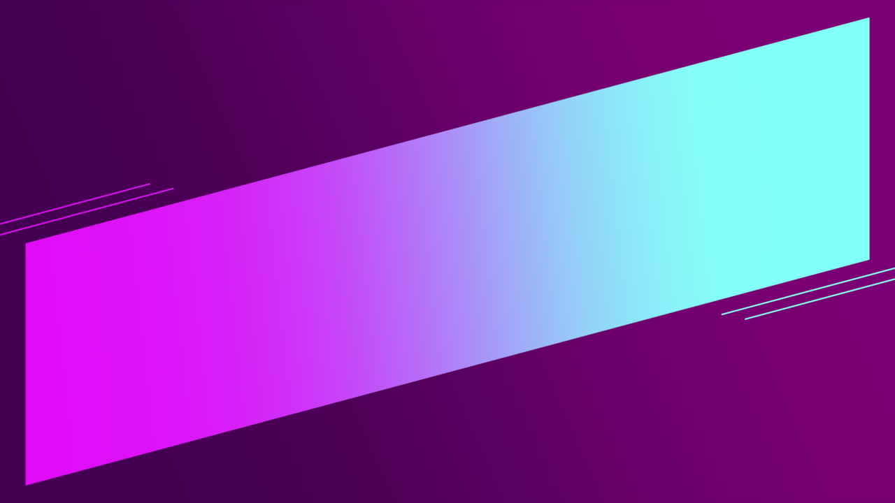 Premium stock video - Gradient purple and blue lines pattern