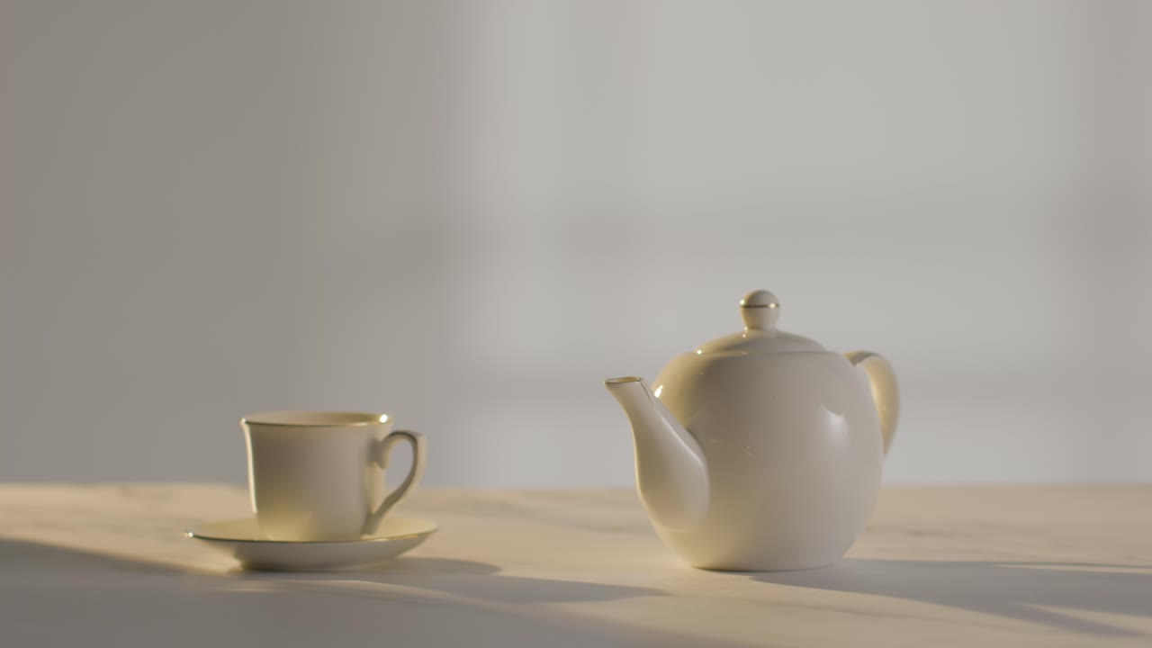 Free stock video - Studio shot of making traditional british cup of tea ...