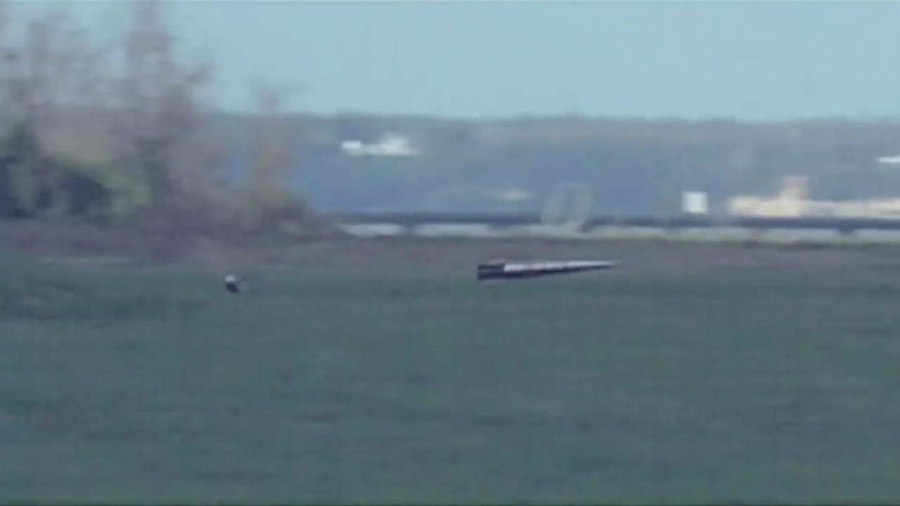 Extreme Slow Motion Shots Of A Rocket Being Fired Free Stock Video ...