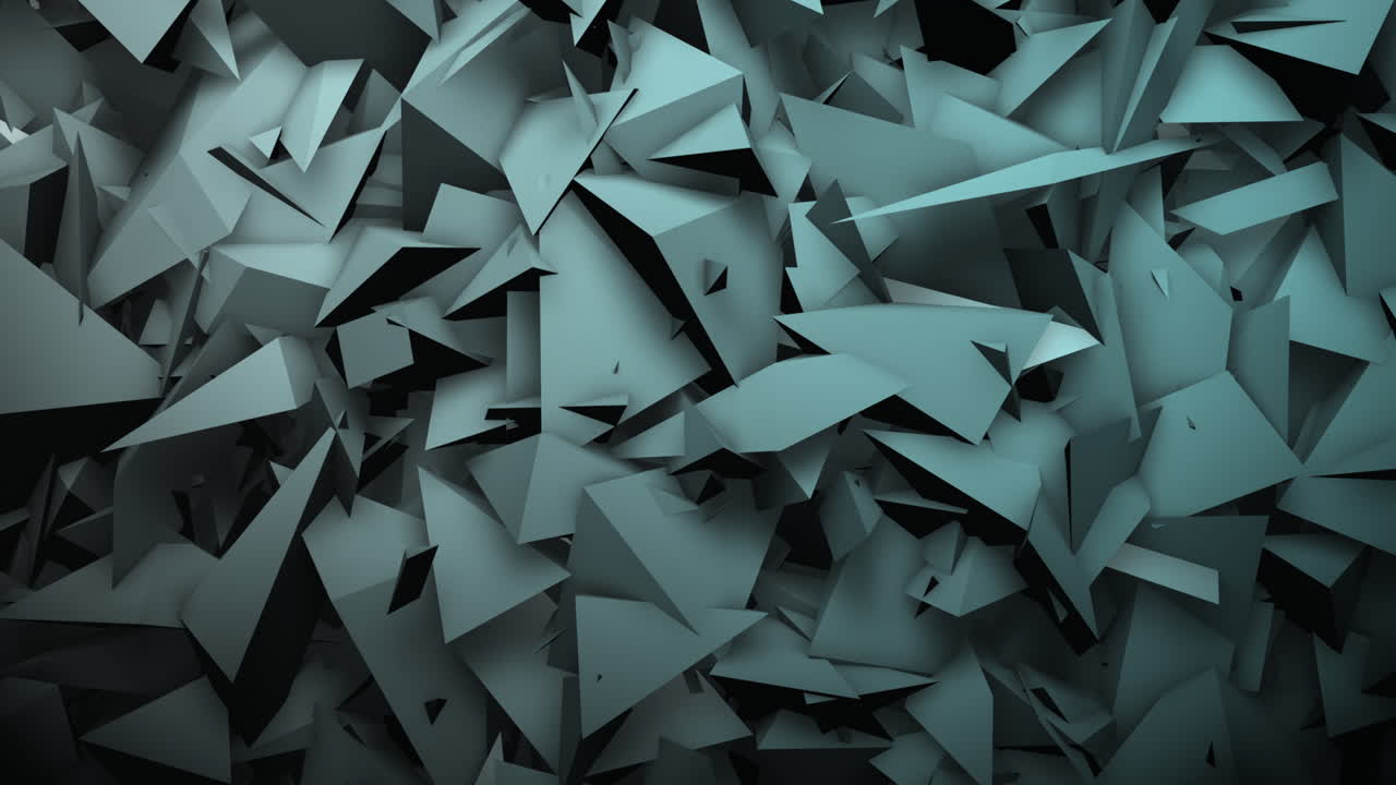 Vídeo de arquivo Premium - Movimento formas geométricas escuras 2