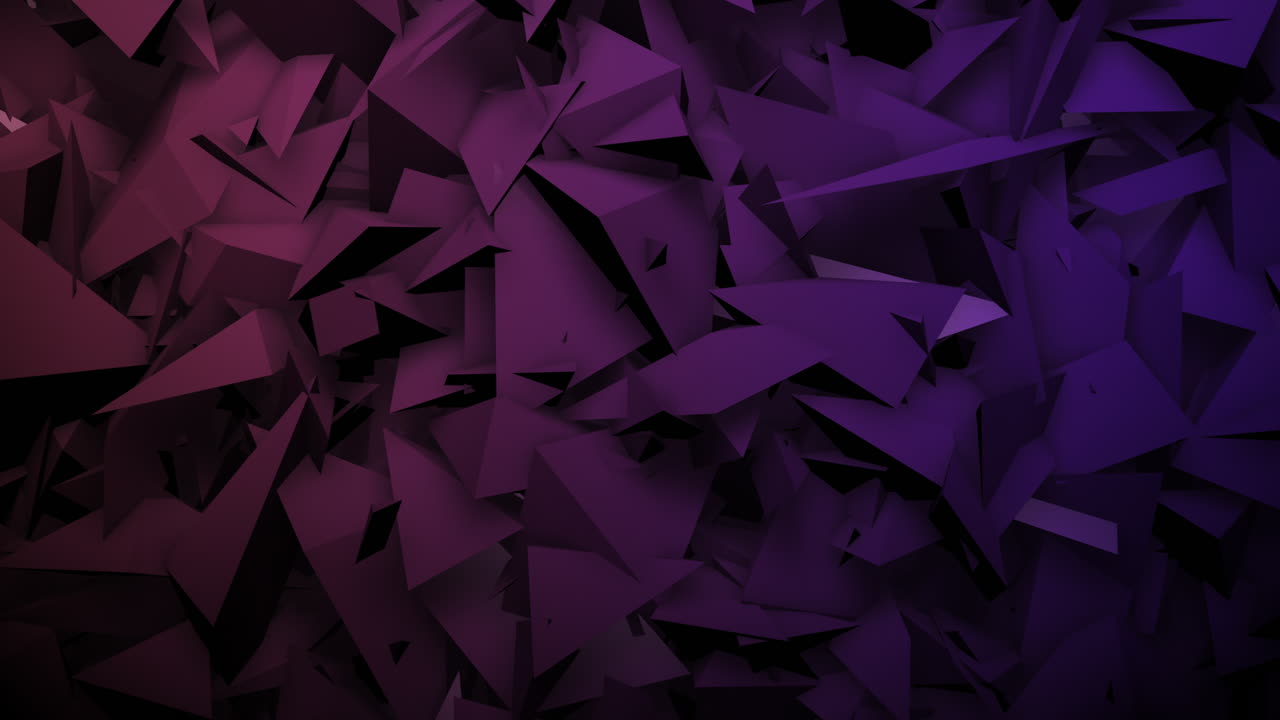 Premium stock video - Motion dark geometric shapes 3