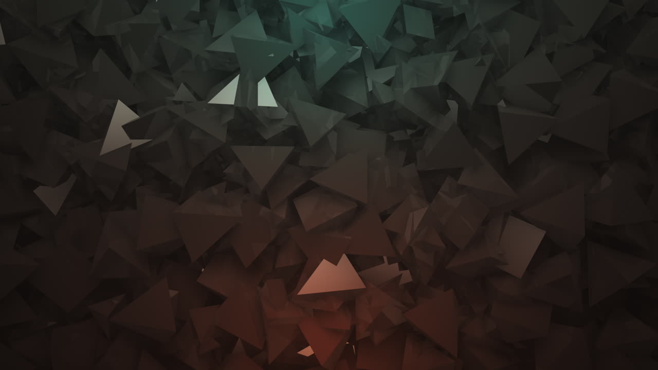 Premium stock video - Motion dark geometric shapes