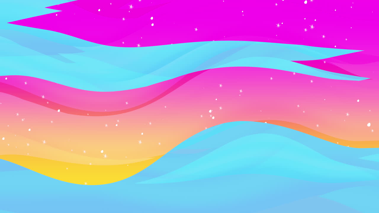 Premium stock video - Cartoon animation background with motion clouds 13