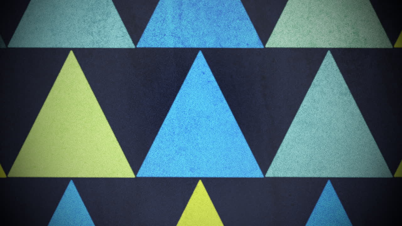 Premium stock video - Motion colorful triangles pattern 4