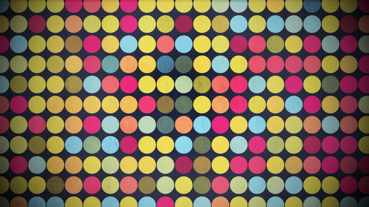 Premium stock video - Motion colorful dots pattern 6