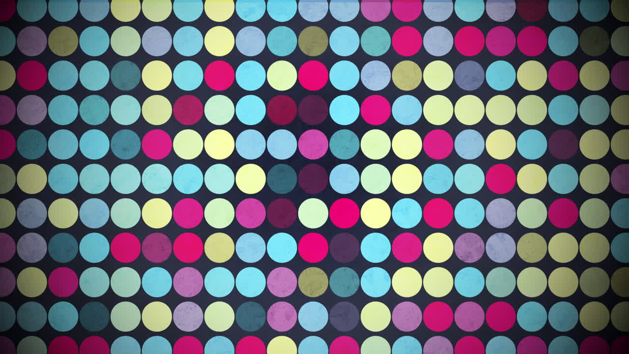 Premium stock video - Motion colorful dots pattern 8