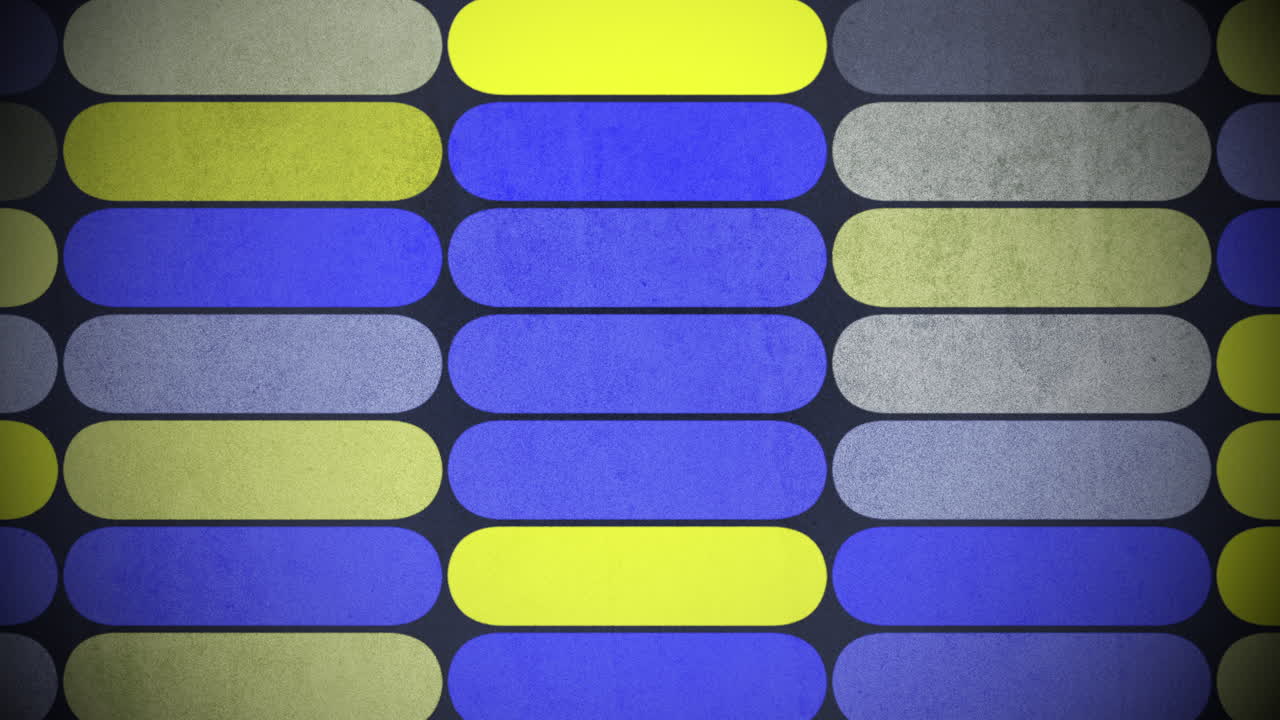 Premium stock video - Motion colorful geometric shape pattern 7