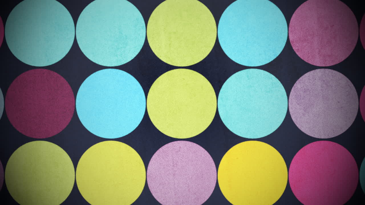 Premium stock video - Motion colorful dots pattern 19