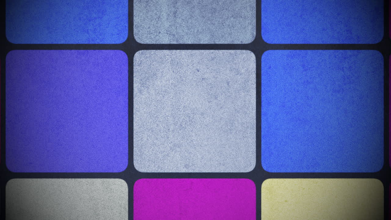 Premium stock video - Motion colorful squares pattern 18