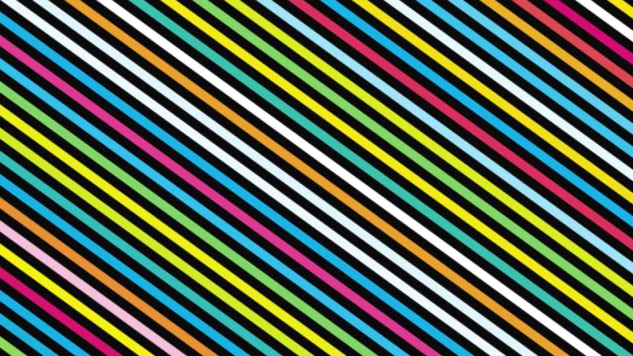 Premium stock video - Motion retro lines on abstract background