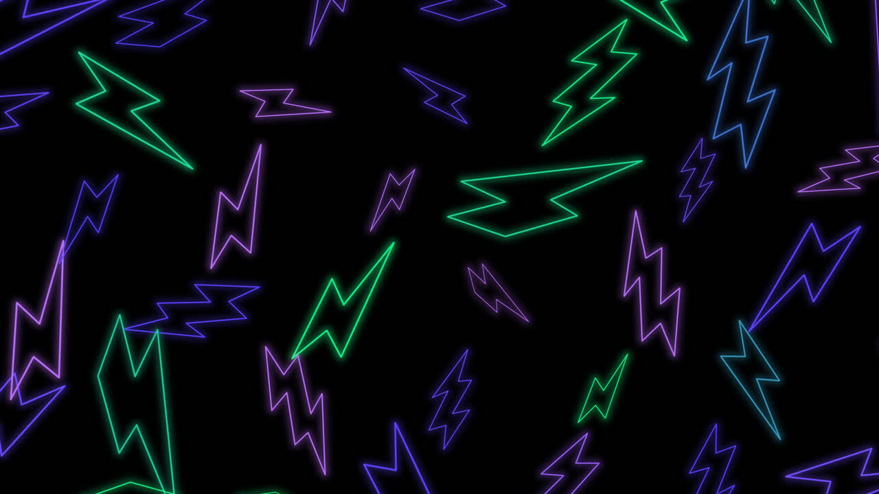 Premium stock video - Motion retro zig zag on abstract background 3
