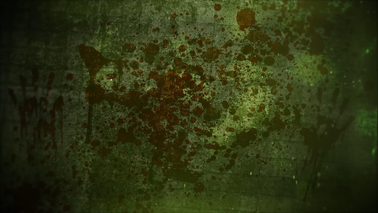 Premium stock video - Mystical horror background with dark blood and ...