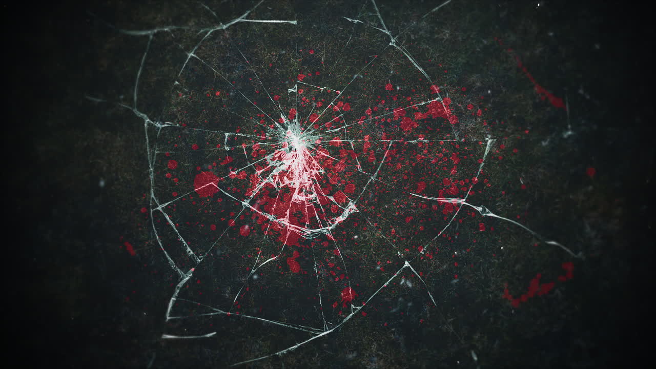 Premium stock video - Mystical horror background with dark blood and ...