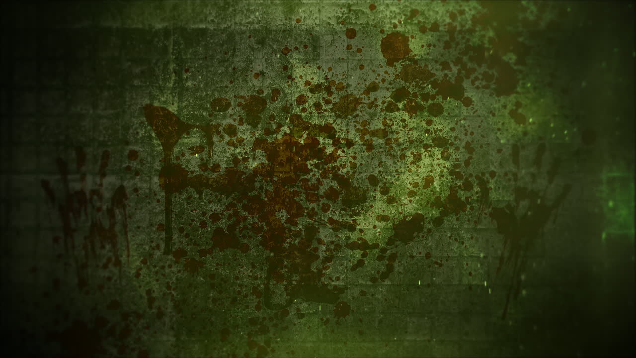 Premium stock video - Mystical horror background with dark blood and ...