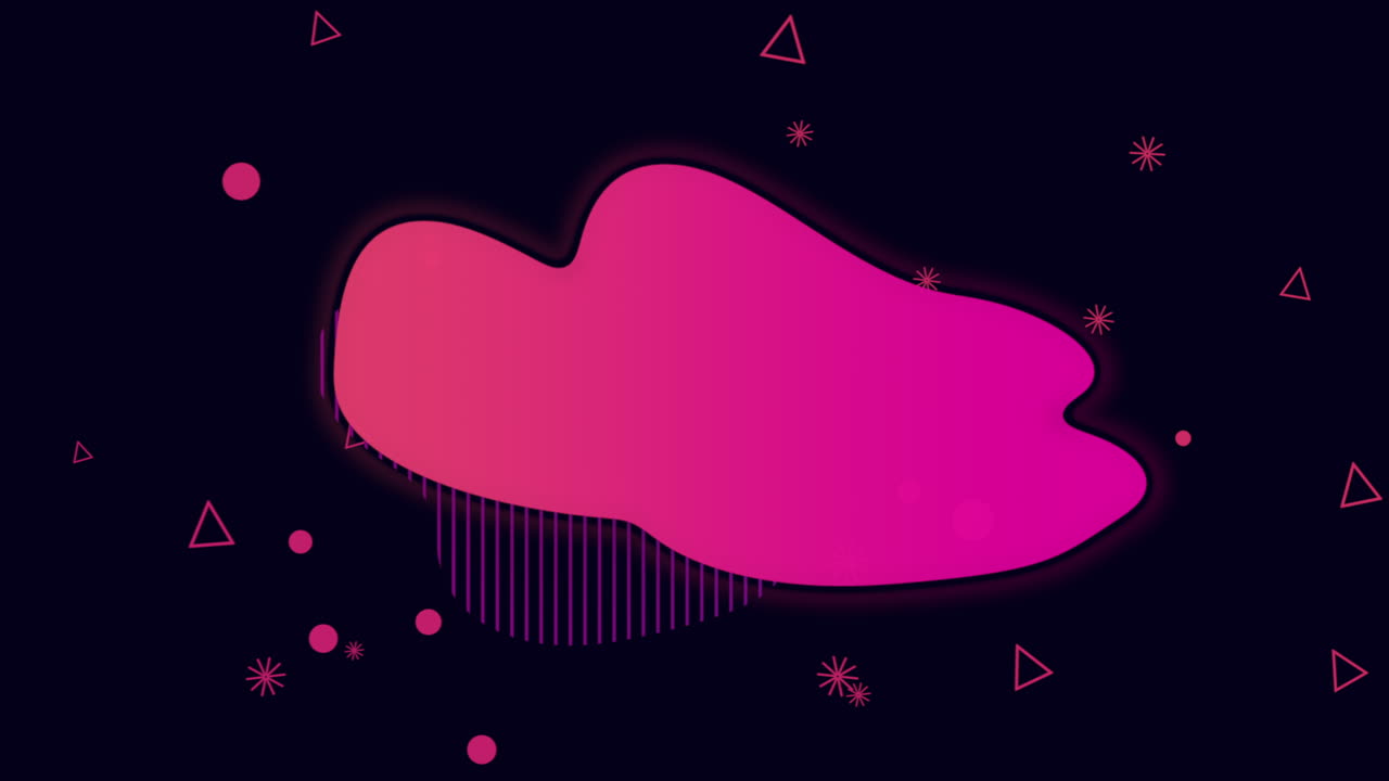 Premium stock video - Motion abstract geometric shapes and colourful ...