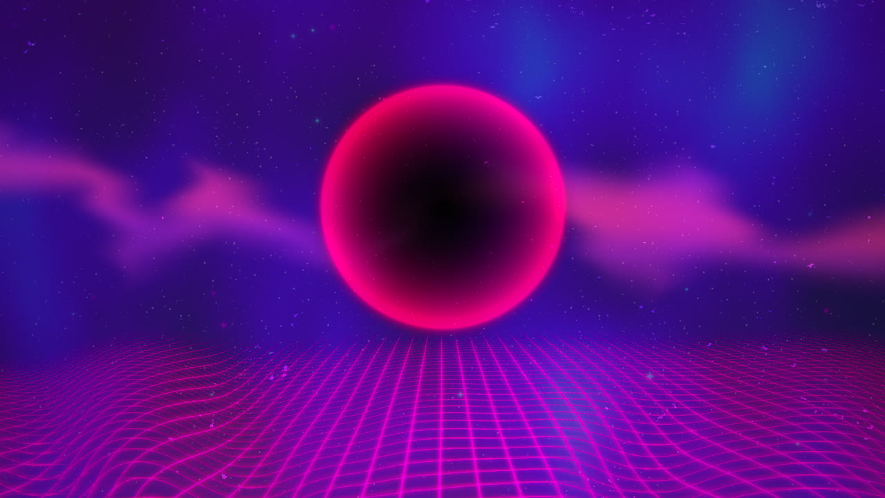 Premium stock video - Motion retro abstract background 2