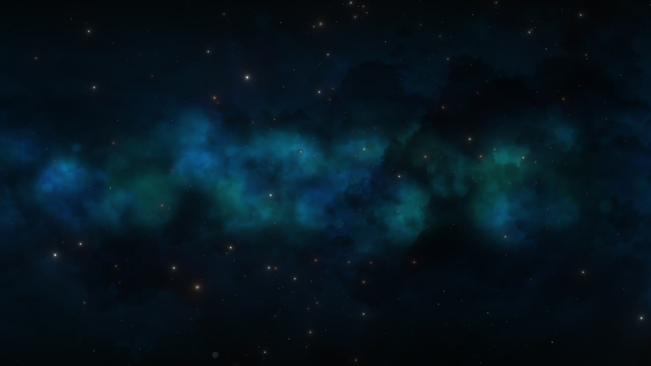 Premium stock video - Motion particles and stars in galaxy 26