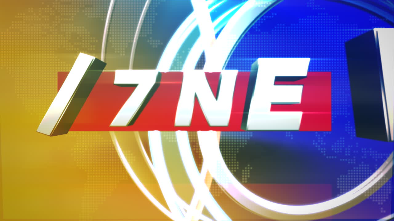 Premium stock video - Text 24/7 and news intro graphic with lines