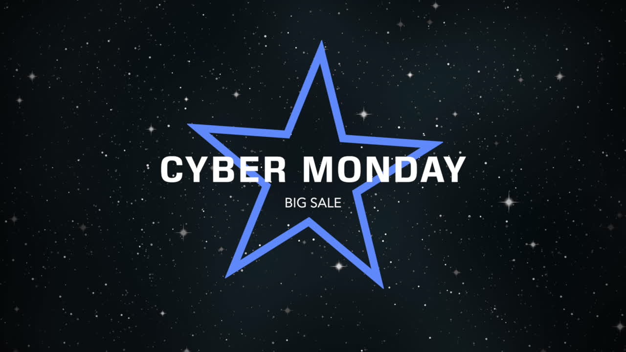 Premium stock video - Animation intro text cyber monday on fashion and ...