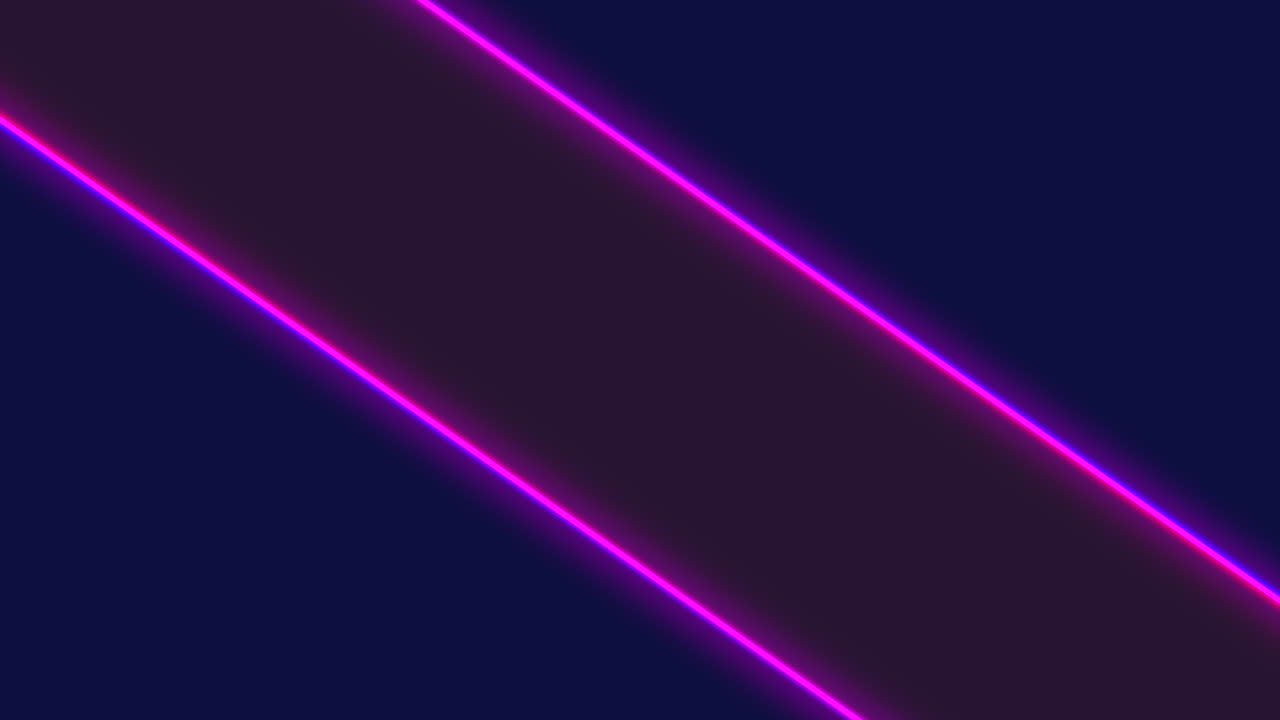 Premium stock video - Animation abstract neon purple lines motion disco ...