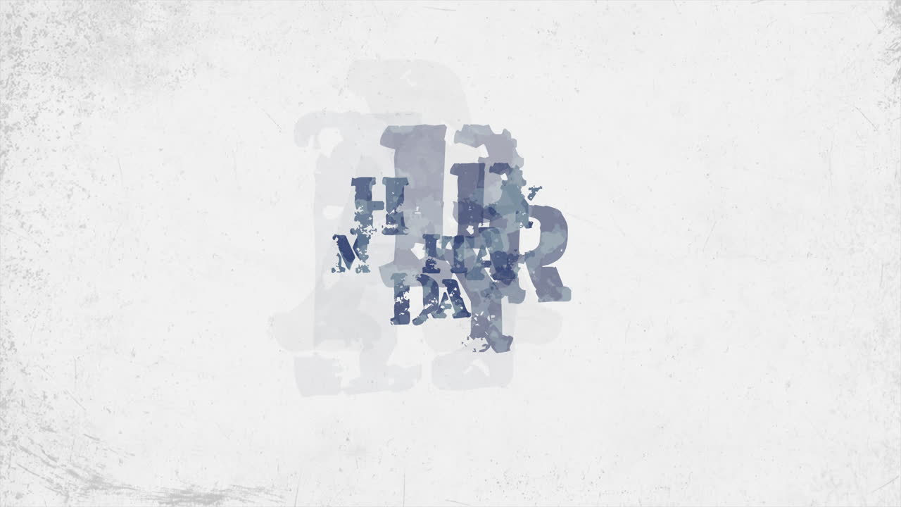 Premium stock video - Animation text happy veterans day on military ...