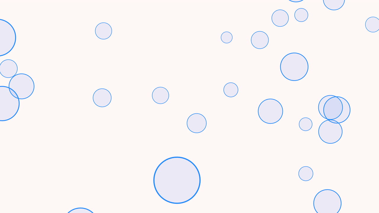 Premium stock video - Motion intro geometric blue small circles ...