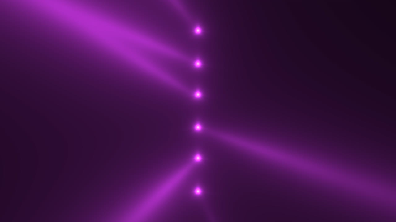 Premium stock video - Animation motion purple glowing spotlight beams ...