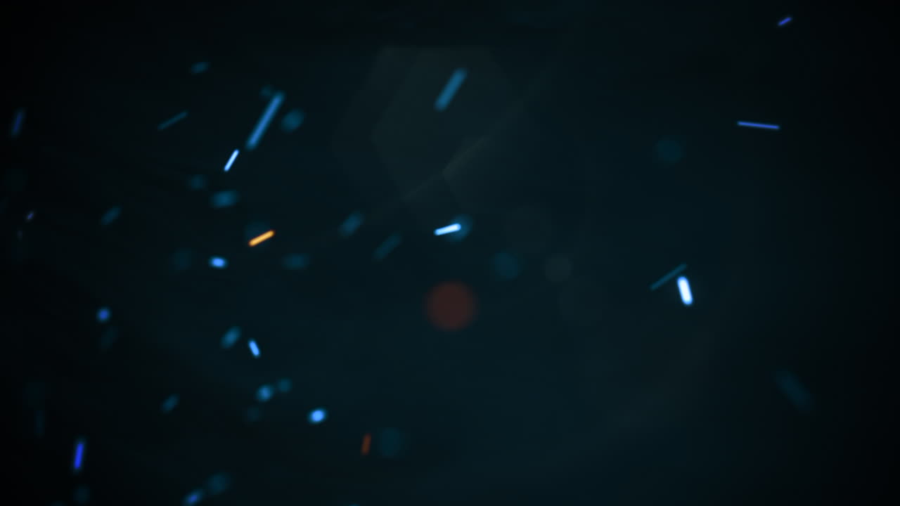 Premium stock video - Motion and fay particles on cinematic background ...