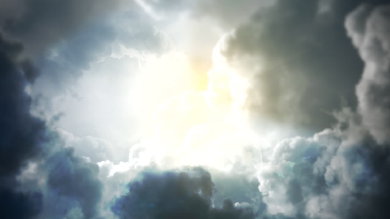 Premium stock video - Cinematic background with cloudy and sun with ...