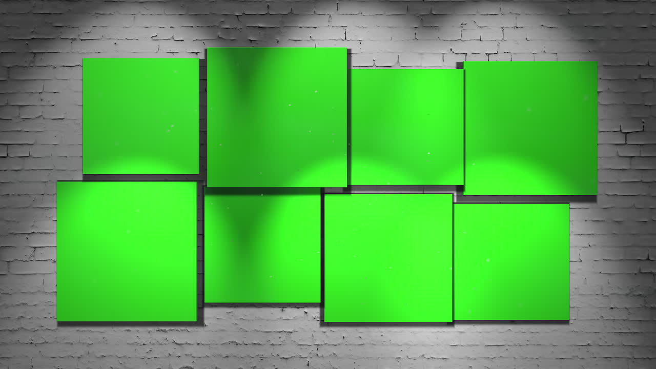 Premium stock video - Motion camera in art gallery with picture and ...