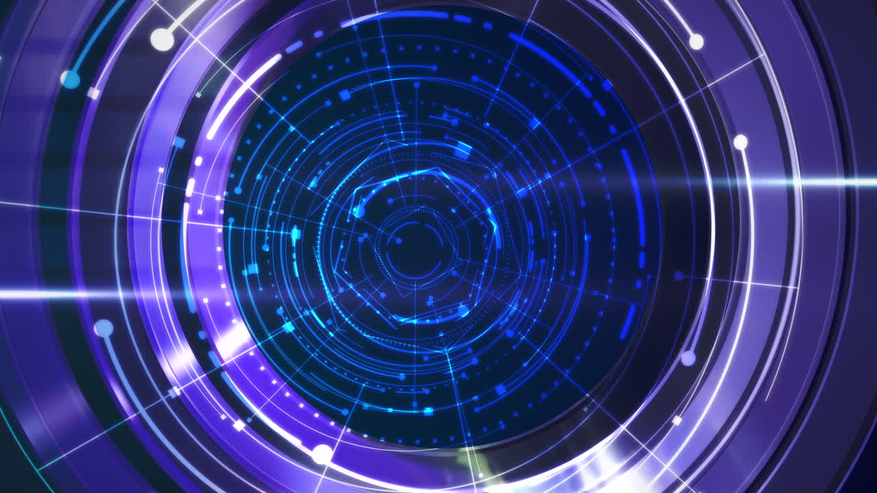 Premium stock video - Intro news graphic animation with lines and circular shapes abstract ...