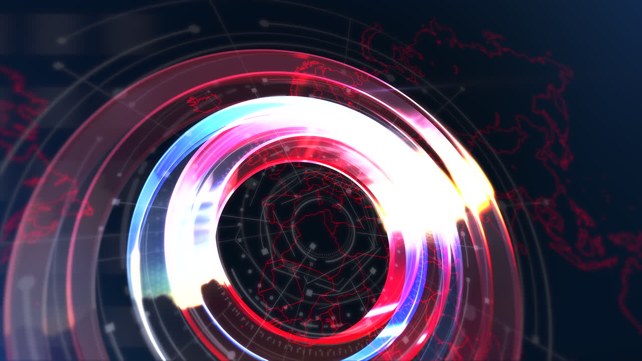 Premium stock video - Intro news graphic animation with lines and ...