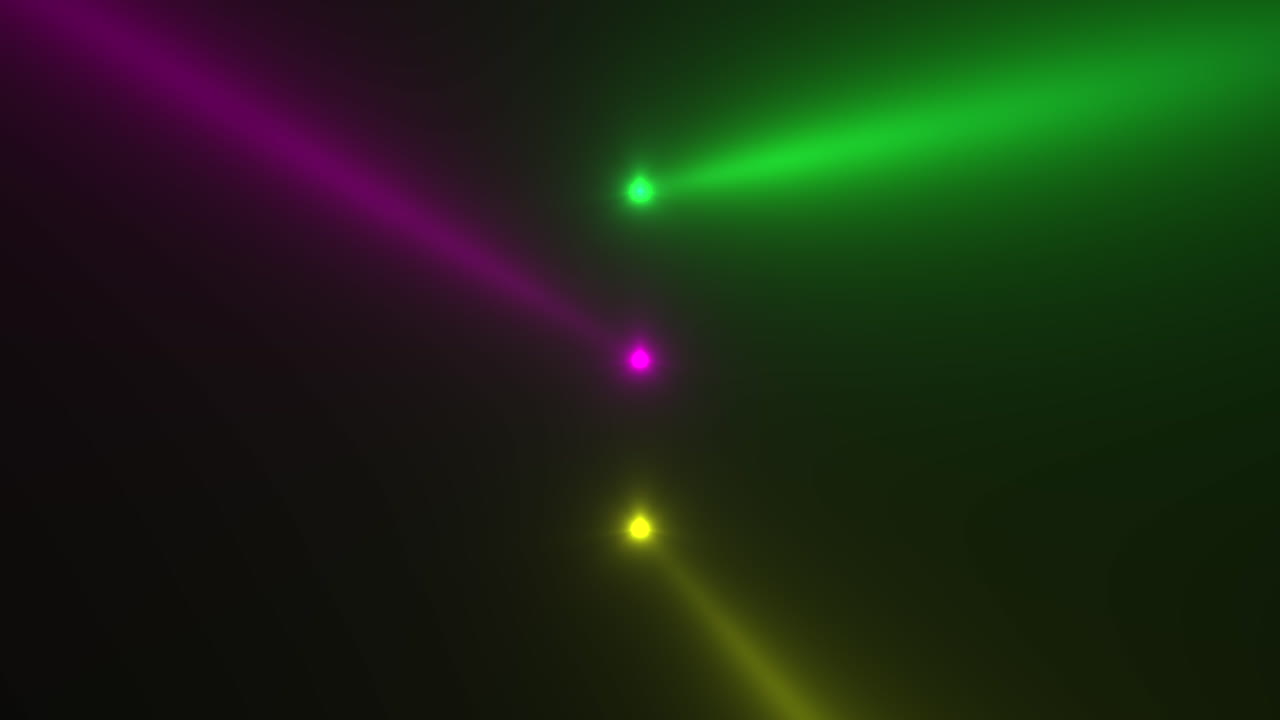 Premium stock video - Animation motion colorful glowing spotlight beams ...