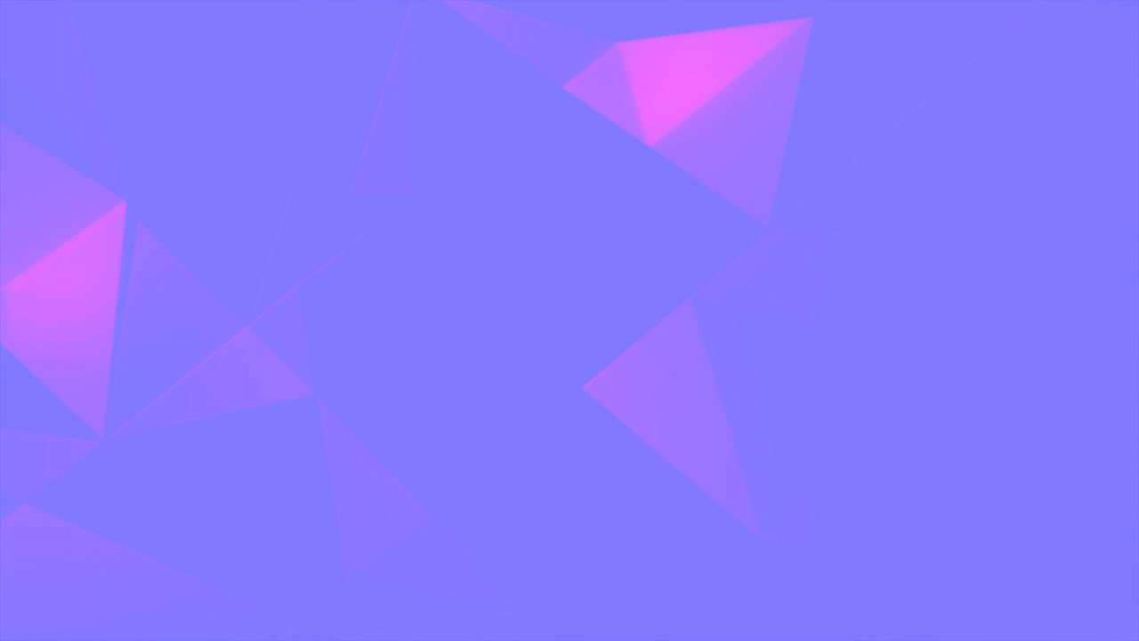 Premium stock video - Motion abstract geometric triangles