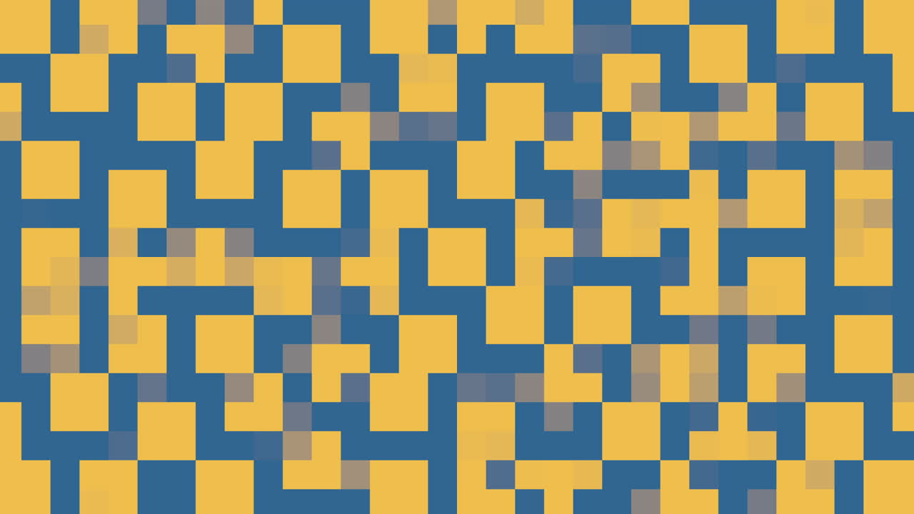 Premium stock video - Motion colorful small gradient pixels 2