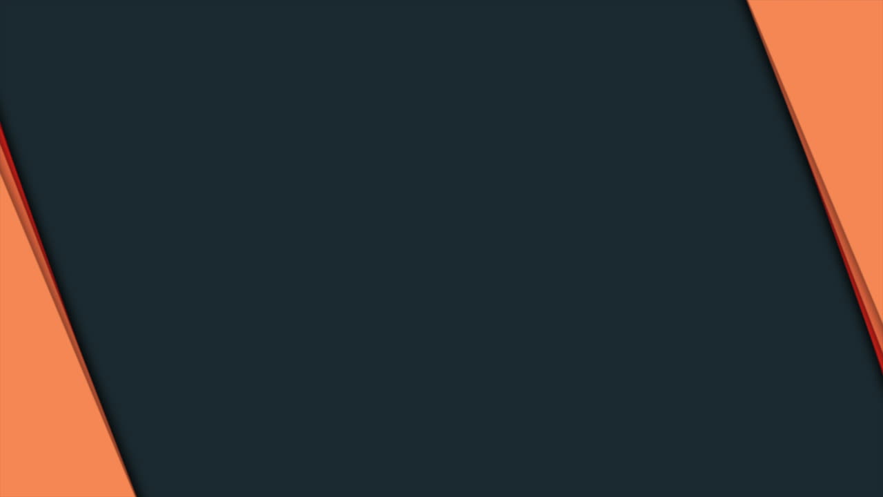 Premium stock video - Motion intro red and oranges lines and shapes